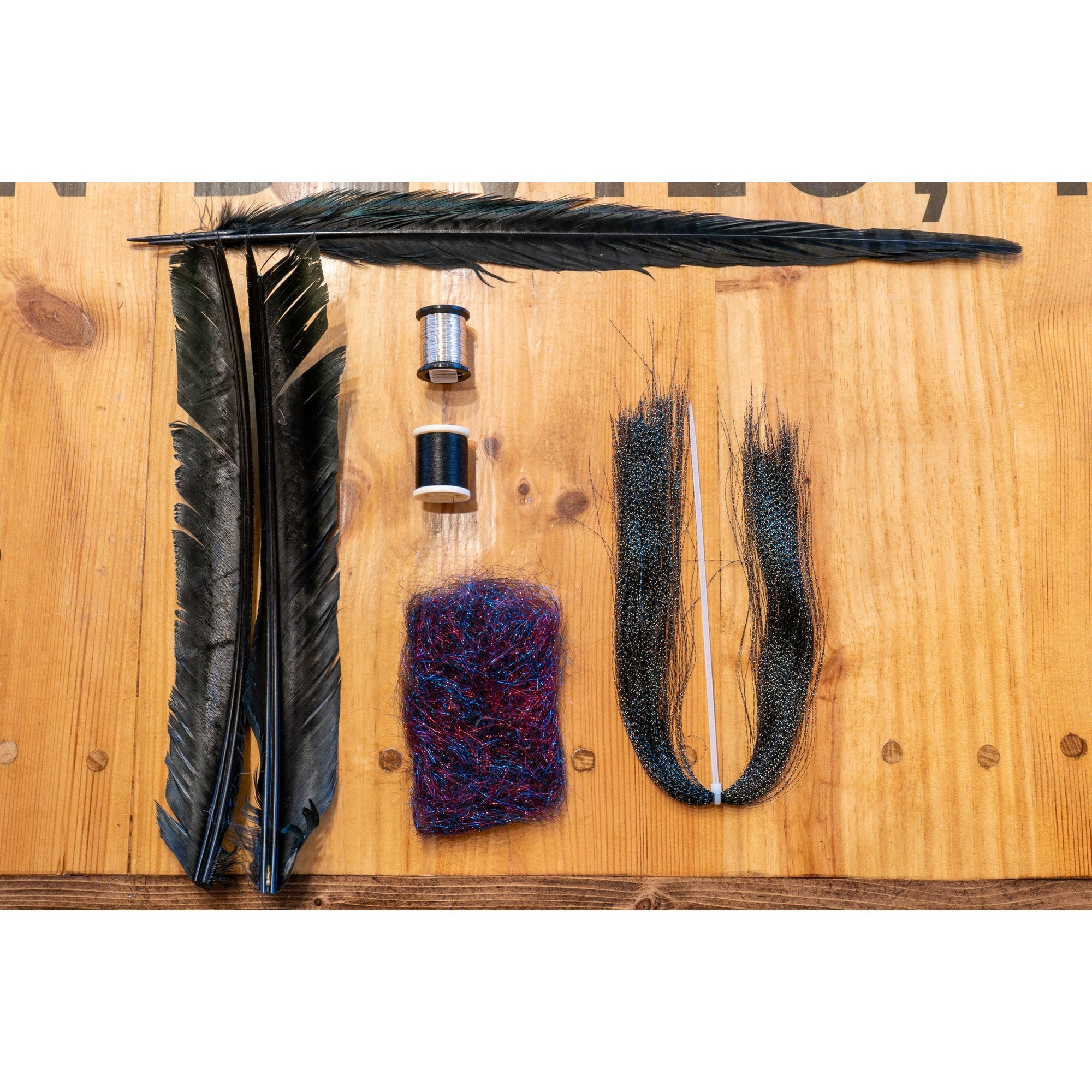 French Quill DIY Kit - Dark Knight – 843 Flies