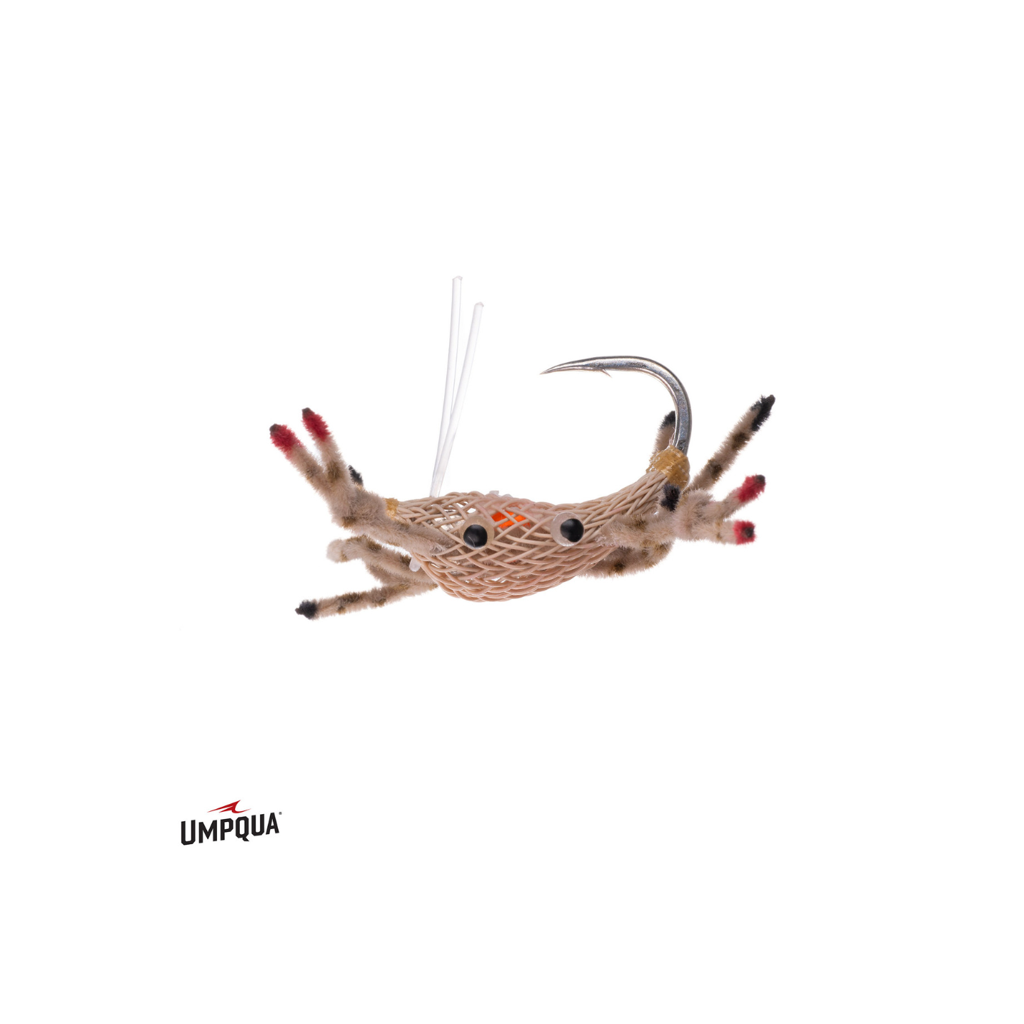UMPQUA ALPHLEXO CRAB - GERBEC TAN #6 – 843 Flies